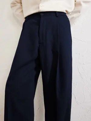 Studio Nicholson Cotton Straight-leg Trousers