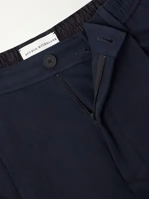Studio Nicholson Cotton Straight-leg Trousers