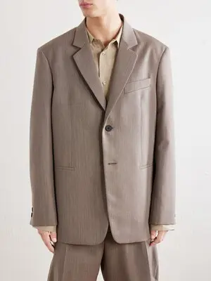 Studio Nicholson Roversi Oversized Wool Suit Jacket