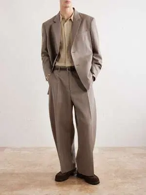Studio Nicholson Roversi Oversized Wool Suit Jacket