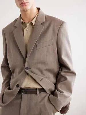 Studio Nicholson Roversi Oversized Wool Suit Jacket