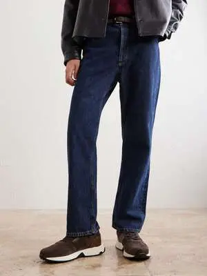 TOD'S Leather-trimmed Suede Sneakers