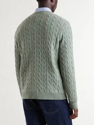Valentino Garavani Vlogo Embellished Virgin Wool Sweater