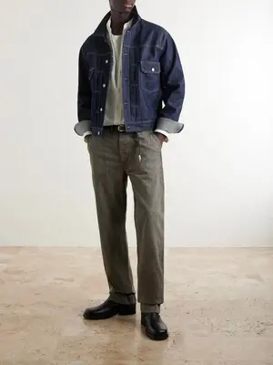 Ralph Lauren Stanton Straight-leg Cotton-twill Trousers