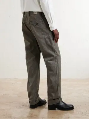 Ralph Lauren Stanton Straight-leg Cotton-twill Trousers