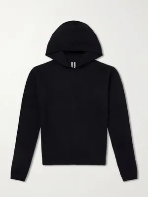 Rick Owens Cashmere-blend Hoodie