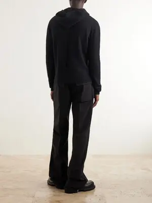 Rick Owens Cashmere-blend Hoodie