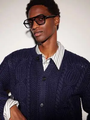 Saint Laurent Aviator-style Acetate Sunglasses
