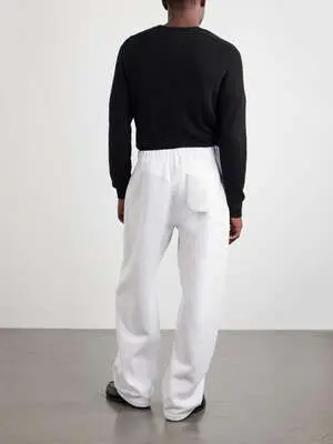 Sacai Straight-leg Cotton-jersey Sweatpants