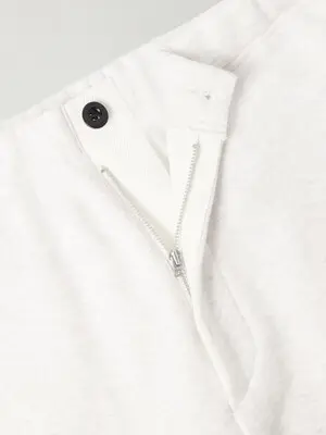 Sacai Straight-leg Cotton-jersey Sweatpants