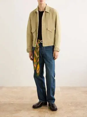 Ralph Lauren Richmond Straight-leg Striped Jeans