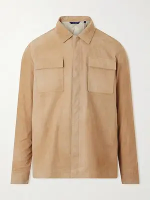 Peter Millar Featherweight Suede Jacket