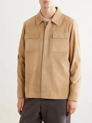 Peter Millar Featherweight Suede Jacket