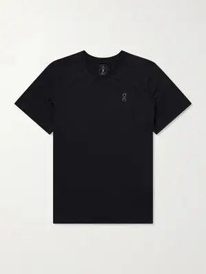 On Train-t Illuson™ Recycled Drytec™ Stretch-jersey T-shirt - Black
