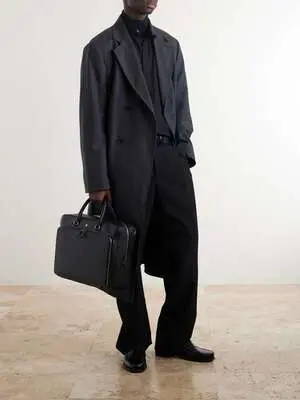 Montblanc Writing Traveler Leather Briefcase