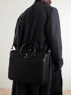 Montblanc Leather Traveler Briefcase