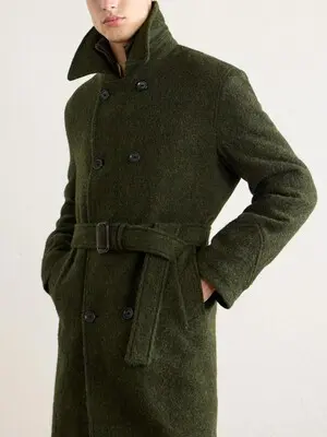 Oliver Peoples Morgan Double-breasted Wool Coat
