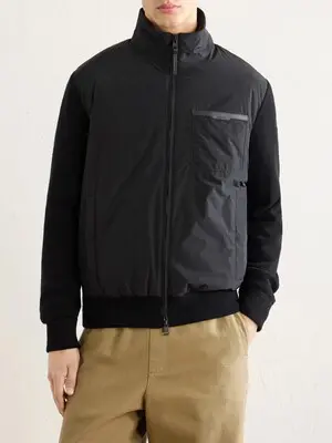 Moncler Wool And Cashmere-blend Zip-up Cardigan