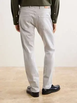 Peter Millar Fairfield Straight-leg Garment-dyed Jeans