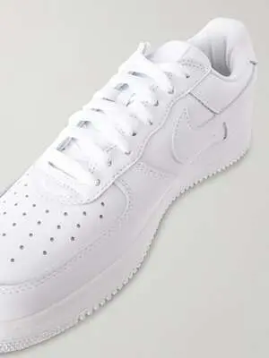 Nike Air Force 1 '01 Leather Sneakers - White
