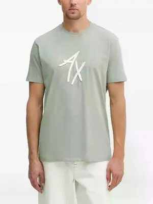 Armani Exchange Logo-print Appliqué T-shirt