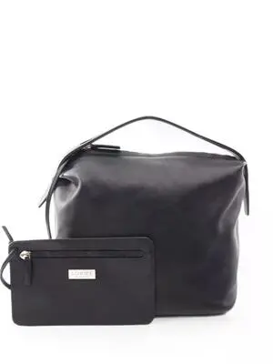 Loewe 2000s Leather Handbag - Black