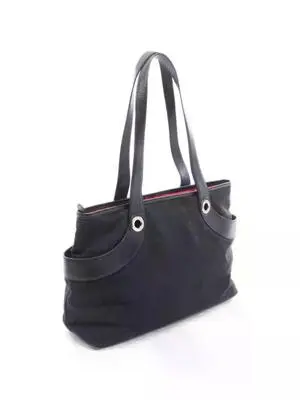 BVLGARI 2010s Logo Mania Tote Bag