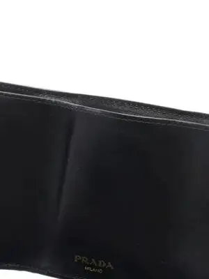 Prada 2010s Vitello Move Trifold Wallet