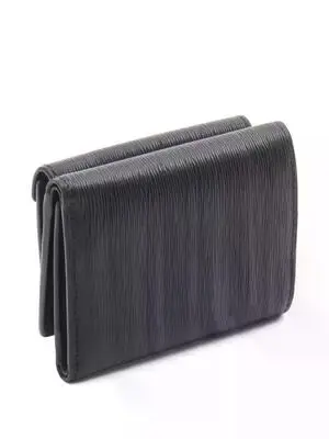 Prada 2010s Vitello Move Trifold Wallet