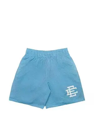 ERIC EMANUEL Logo-print Shorts - Blue