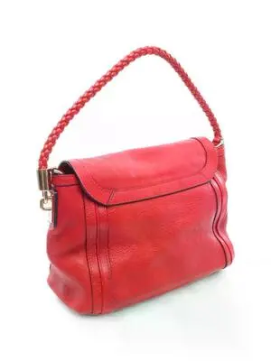 Gucci 2010s Bella Braided Shoulder Bag - Red