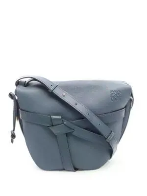 Loewe Gate Medium Cross Body Bag - Blue