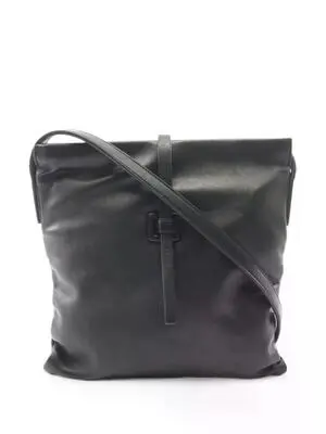 Loewe 2000s Anagram Cross Body Bag - Black