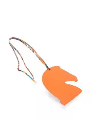 Hermès 2010s Samarkand Bag Charm - Orange