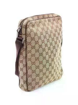 Gucci 2000s Gg Canvas Shoulder Bag