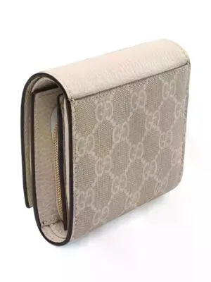 Gucci 2010s Gg Marmont Bi-fold Wallet - Neutrals