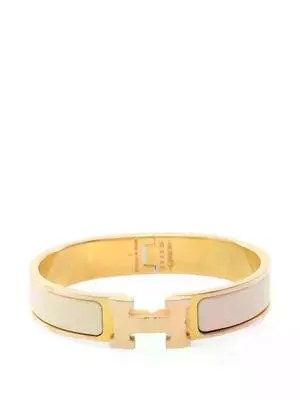 Hermès 2000s Pm Clic Clac H Enamel Bracelet