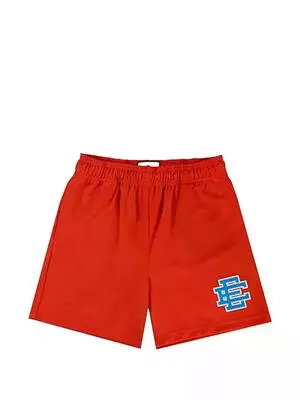ERIC EMANUEL Basic Logo Shorts - Red