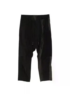 D HYGEN Striped Trousers - Black