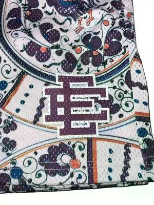 ERIC EMANUEL Rooster-print Track Shorts
