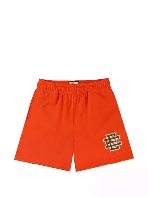 ERIC EMANUEL Logo-print Track Shorts - Orange