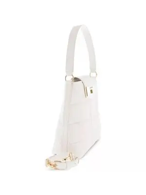 Moschino Quilted Turn-lock Tote Bag