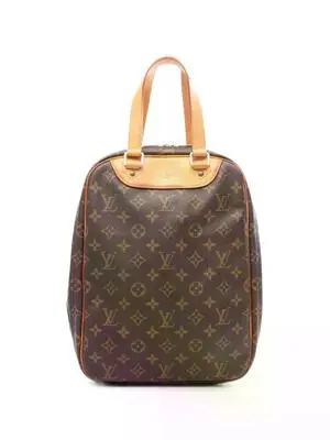 LOUIS VUITTON 1996 Monogram Excursion Tote Bag - Brown