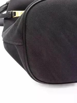 Prada 2010s Bow-detail Two-way Bucket Bag