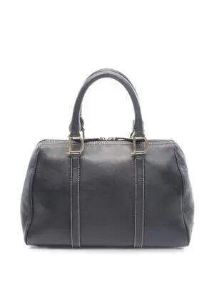 Dior 2000s Boston Tote Bag - Black