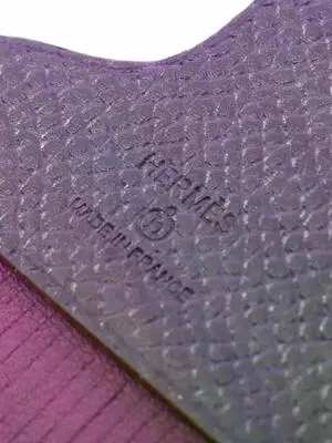 Hermès 2010s Petit H Brosse Leather Pendant