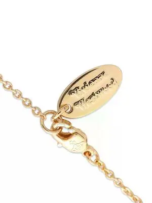 VIVIENNE WESTWOOD Tone Crystal Orb Pendant Necklace