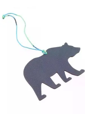 Hermès 2010s Bear-shape Bag Charm - Blue