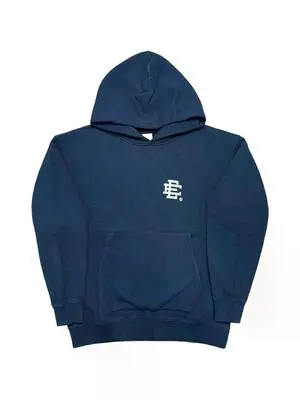 ERIC EMANUEL Logo-print Hoodie - Blue