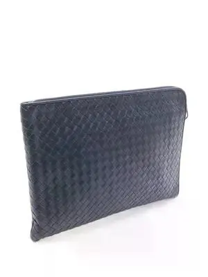 Bottega Veneta 2000s Intrecciato Clutch Bag